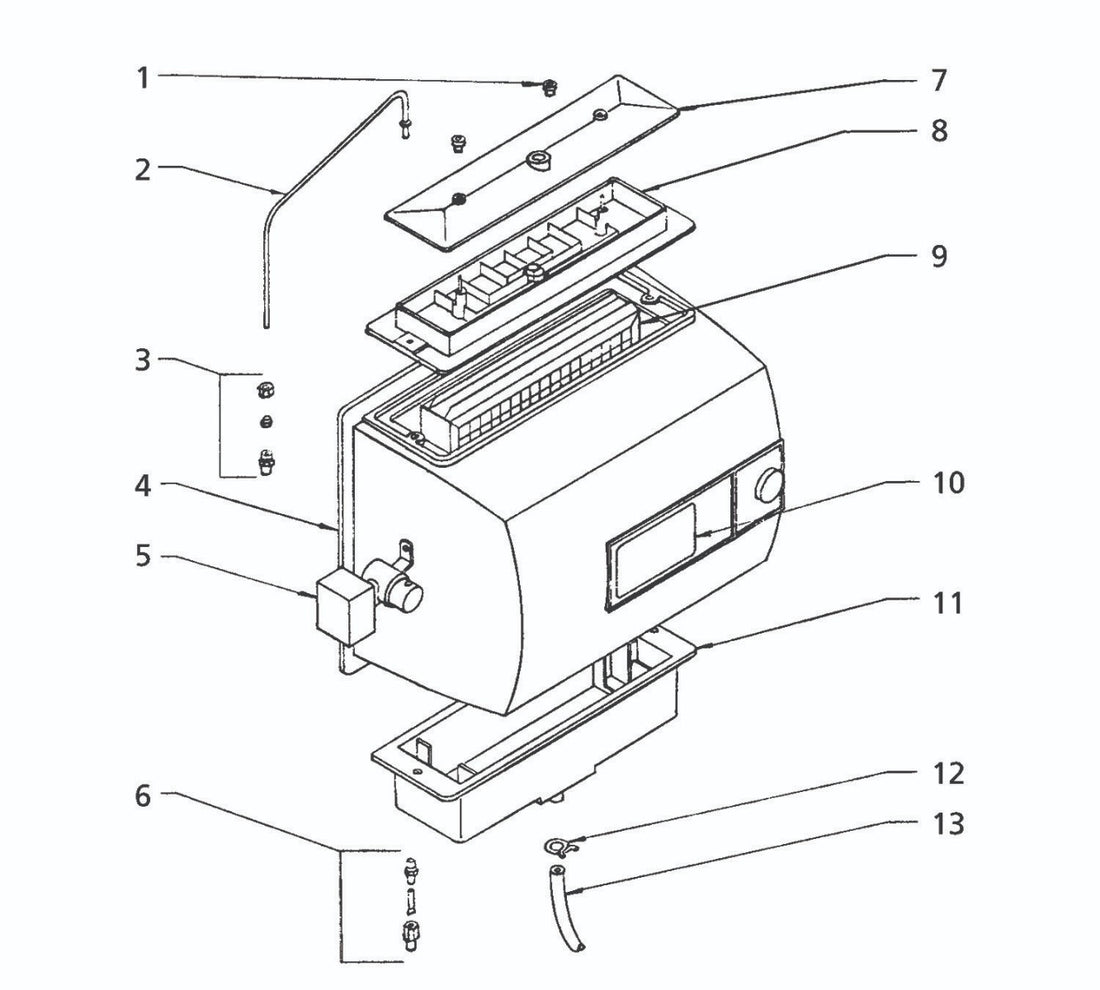 GeneralAire 1042LH - Legacy Whole House Flow-through Humidifier, GFI ...