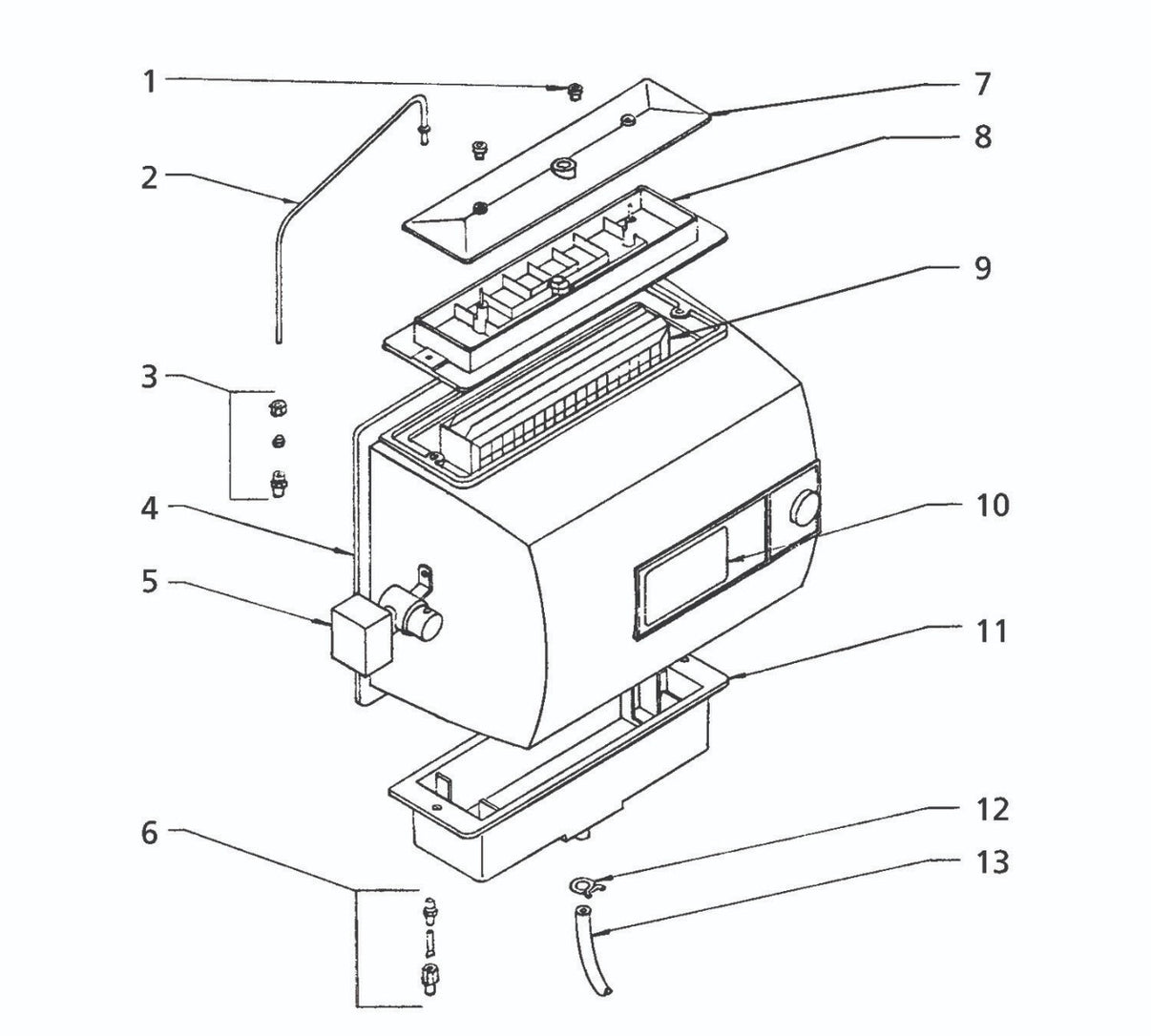 GeneralAire 1042LH - Legacy Whole House Flow-through Humidifier, GFI ...