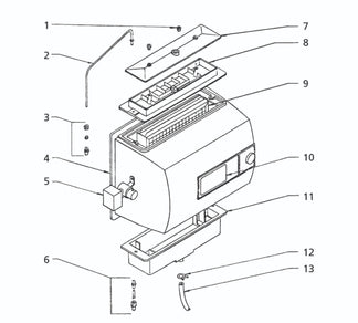 GeneralAire 1042LH - Legacy Whole House Flow-through Humidifier, GFI ...